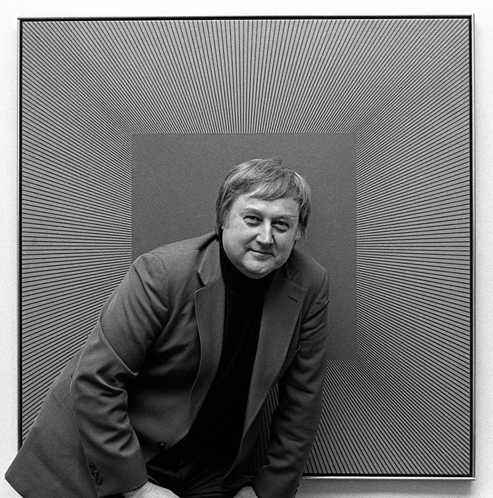 PORTRET z HISTORIĄ Richard Joseph Anuszkiewicz