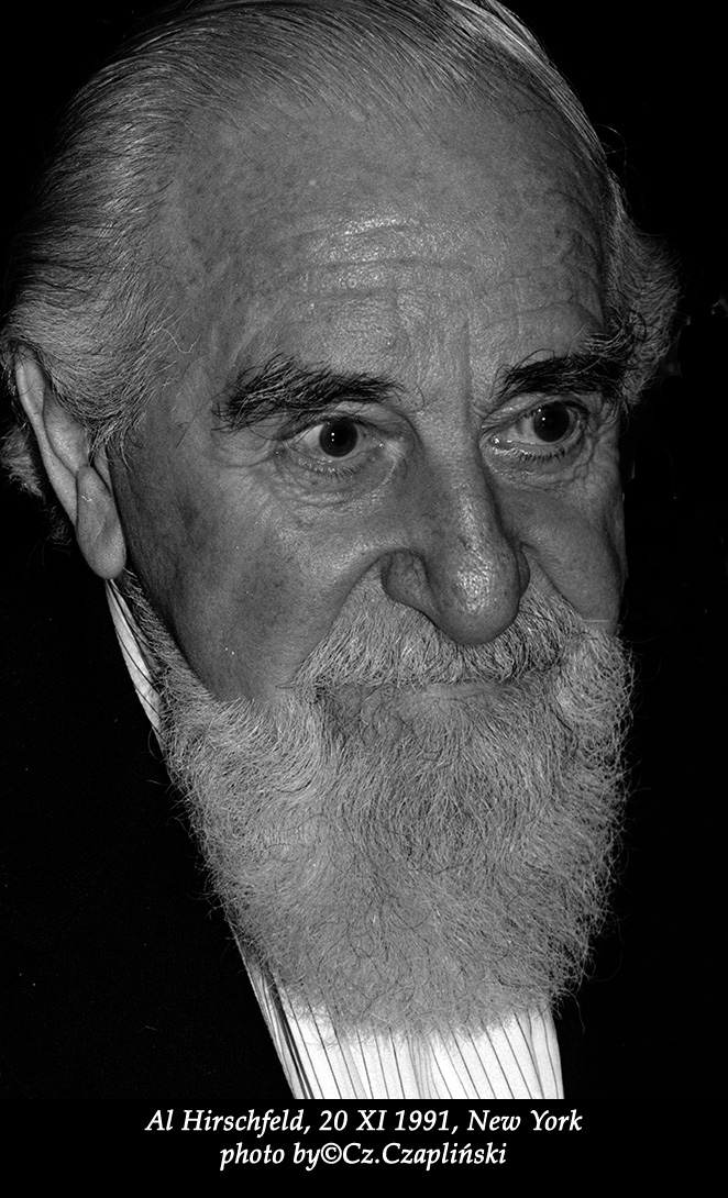 PORTRET z HISTORIĄ Albert HIRSCHFELD