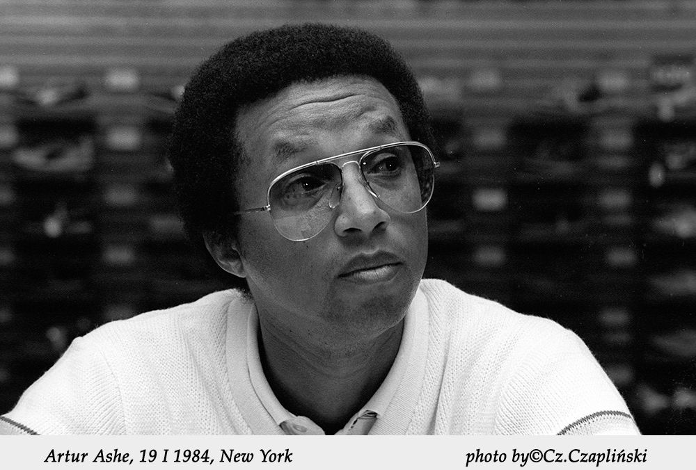 PORTRET z HISTORIĄ Arthur Robert Ashe Jr.