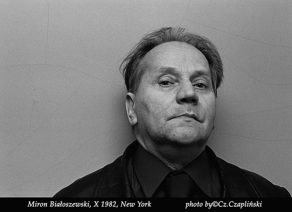 PORTRET z HISTORIĄ Miron Białoszewski