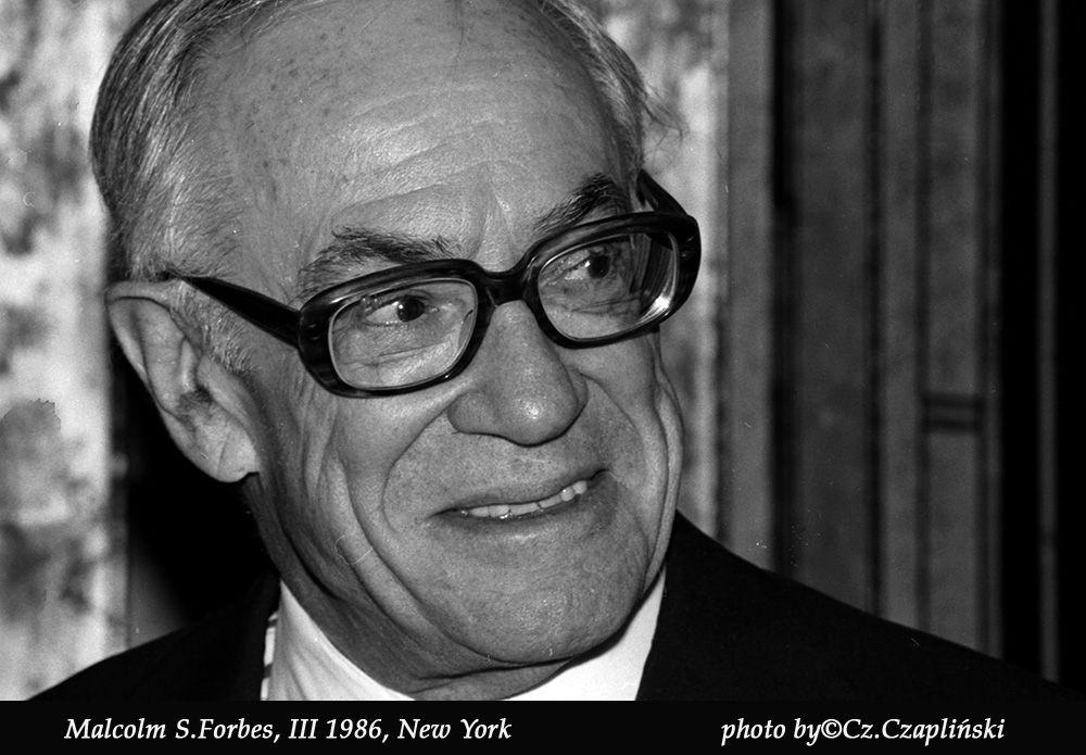 PORTRET z HISTORIĄ Malcolm S. Forbes