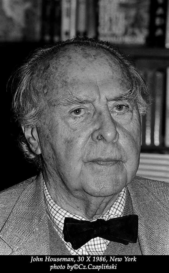 PORTRET z HISTORIĄ John Houseman