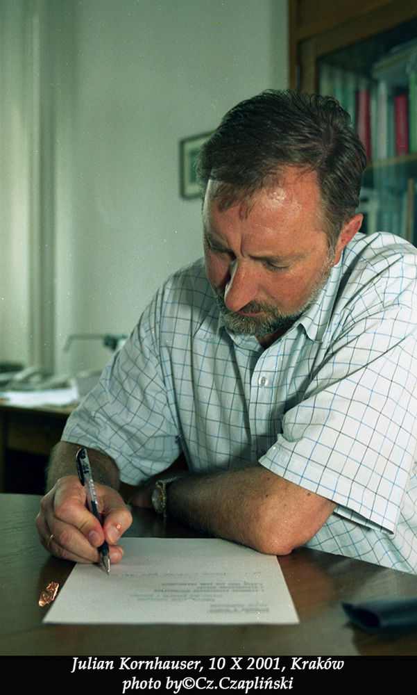 PORTRET z HISTORIĄ Julian Kornhauser