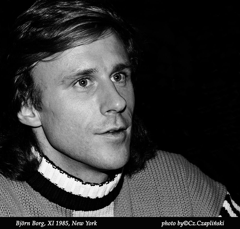 PORTRET z HISTORIĄ Björn Borg