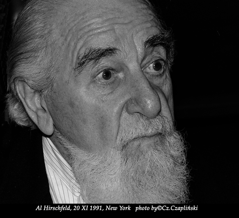 PORTRET z HISTORIĄ Albert HIRSCHFELD