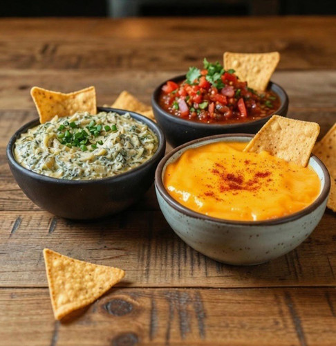 Dip Trio and Chips | Encore Center