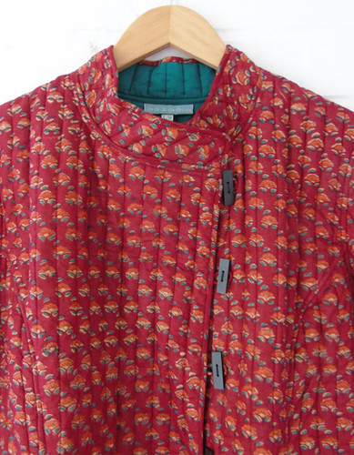 Quilted Side Button Jacket | Chandni Chowk ltd