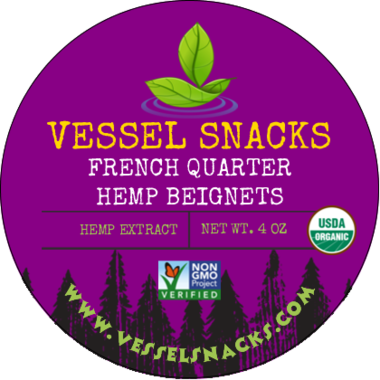 VESSEL SNACKS - HEMP and CBD Snacks - Hemp Bakery
