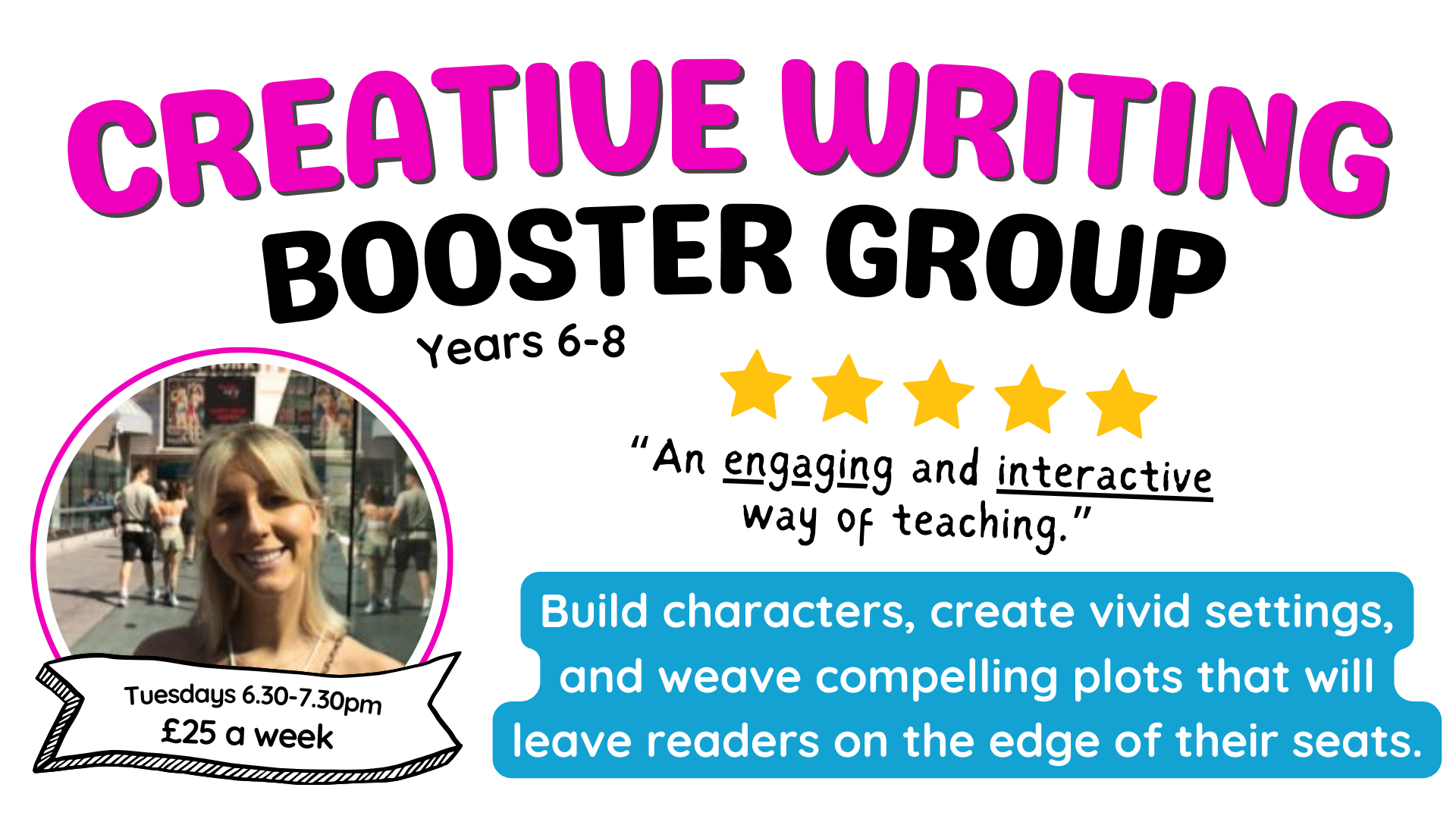 Creative Writing Booster | Tutoring with Portia | Private Tutors ...