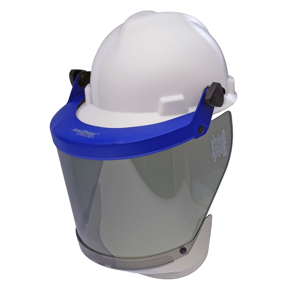 Paulson 12 Cal Arc Flash Protection Face Shield_Grey | westex-korea