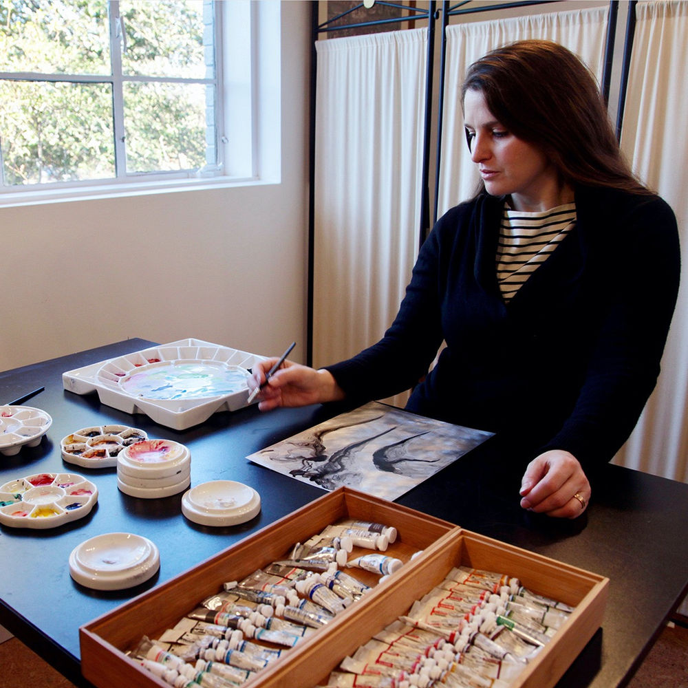 Alexandra Sherman: an artist exploring the landscapes of the mind.