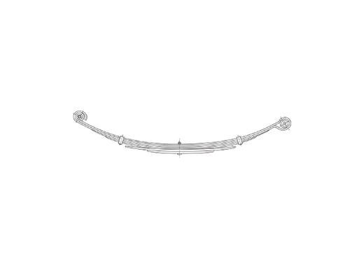 IVECO DAILY 35C (4+2 Leaf) Rear Vehicle Spring | GME Springs