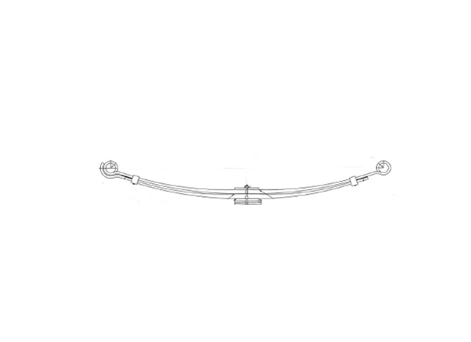 MITSUBISHI CANTER (2+PPP Leaf) Front Vehicle Spring | GME Springs