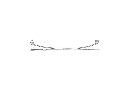 FORD TRANSIT MK7 2006-2013 (1+1 Leaf) Rear Vehicle Spring | GME Springs