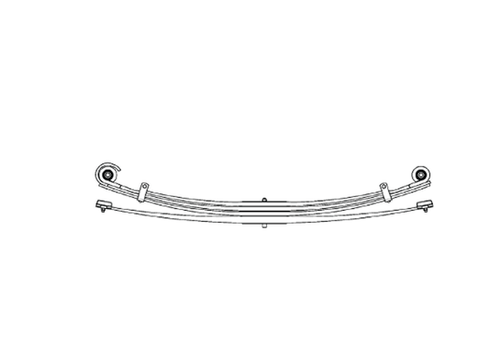 IVECO EUROCARGO 120E-140E (3+1 Leaf) Rear Vehicle Spring | GME Springs