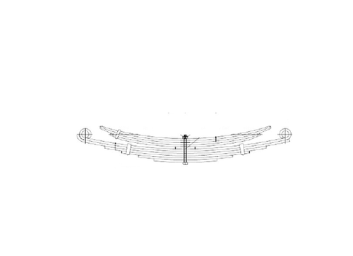 MITSUBISHI CANTER (6+P+4 Leaf) Rear Vehicle Springs | GME Springs