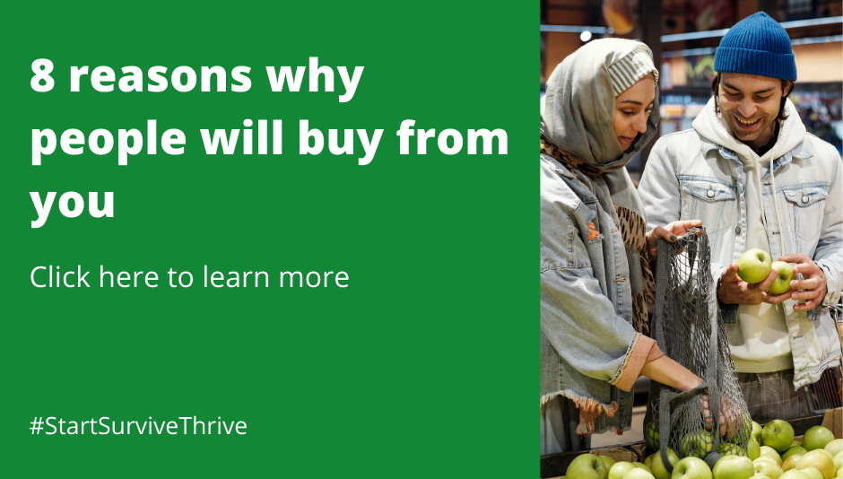 8 reasons why people will buy from you