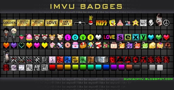 Get FREE IMVU BADGES