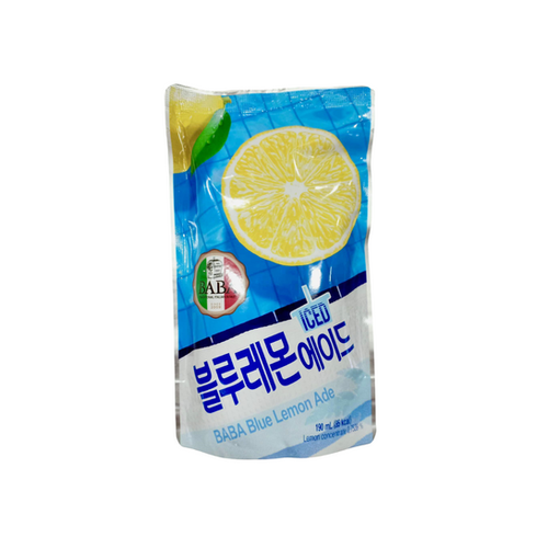 Baba Blue Lemon 190ml | AJAMARTKOREANGROCERY
