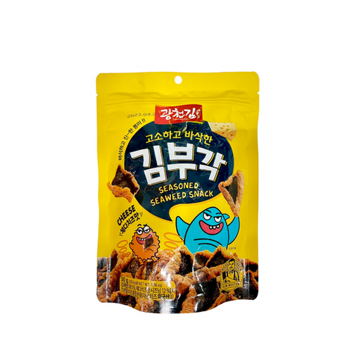 Fried Seaweed Cheddar Cheese 50g | AJAMARTKOREANGROCERY