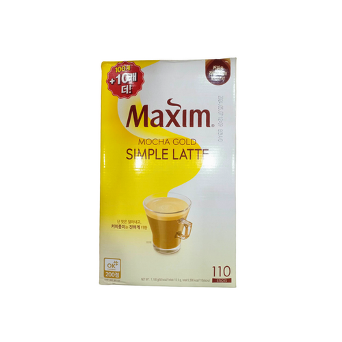 Maxim Simple Latte 100st | AJAMARTKOREANGROCERY