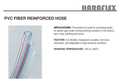 Hi-Net Hose (Clear) 15 x 19mm x 50m (Haraflex PB015) | Hardware Online