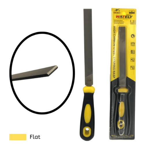 Flat File 8 Inch-2nd Cut with Plastic Handle (Wately) | Hardware Online