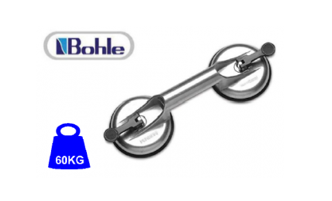 Glass Suction Lifter 2-Cup (Bohle 602.4-Germany) | Hardware Online