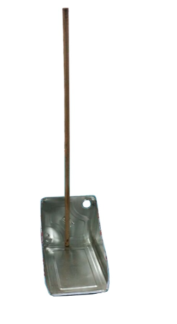 Metal Dust Pan With Handle (025-01) | Hardware Online