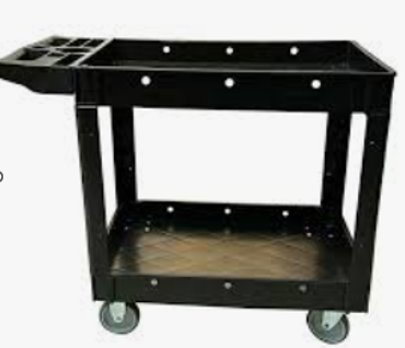 Heavy Thickening Two-Layer Three-Tier Tool Car Material Turnover ...