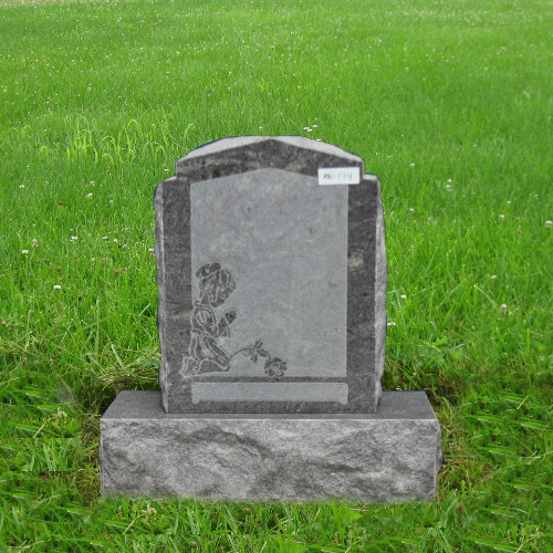 Tropical Green Small Upright Headstone Monument Marker MN-174 ...