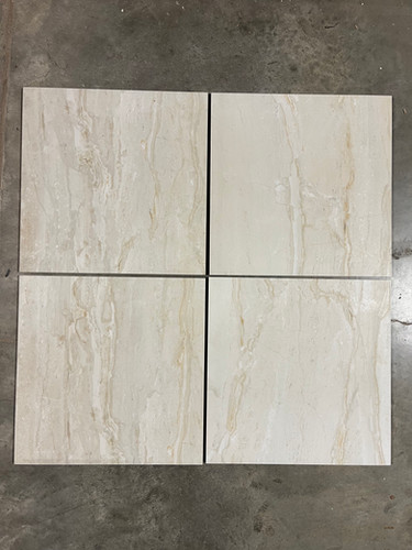 17 x 17 Peronda Glacier Pearl Ceramic Floor Tile | stonespectrum