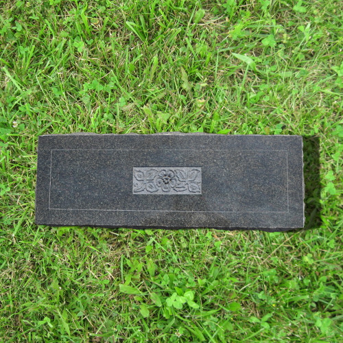 MN-160* Tropical Green Granite Flat Marker | stonespectrummn