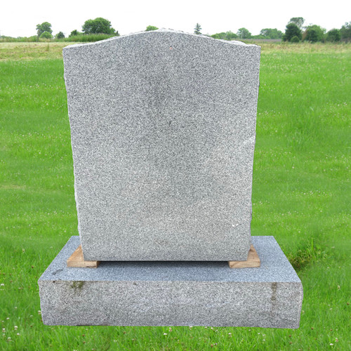Gray Granite Headstone Monument MN-16B | stonespectrum