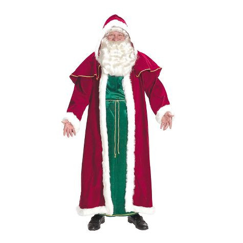 Victorian Santa Claus Suit Costume | Jolly Walkers Shoes