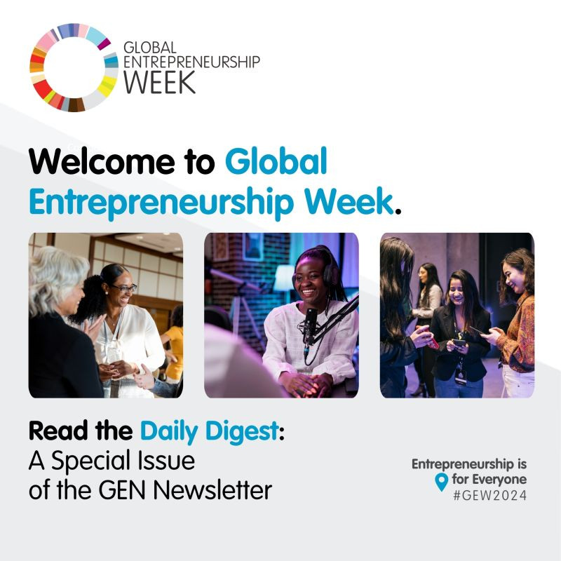 Global Entrepreneurship Week Starts TODAY!