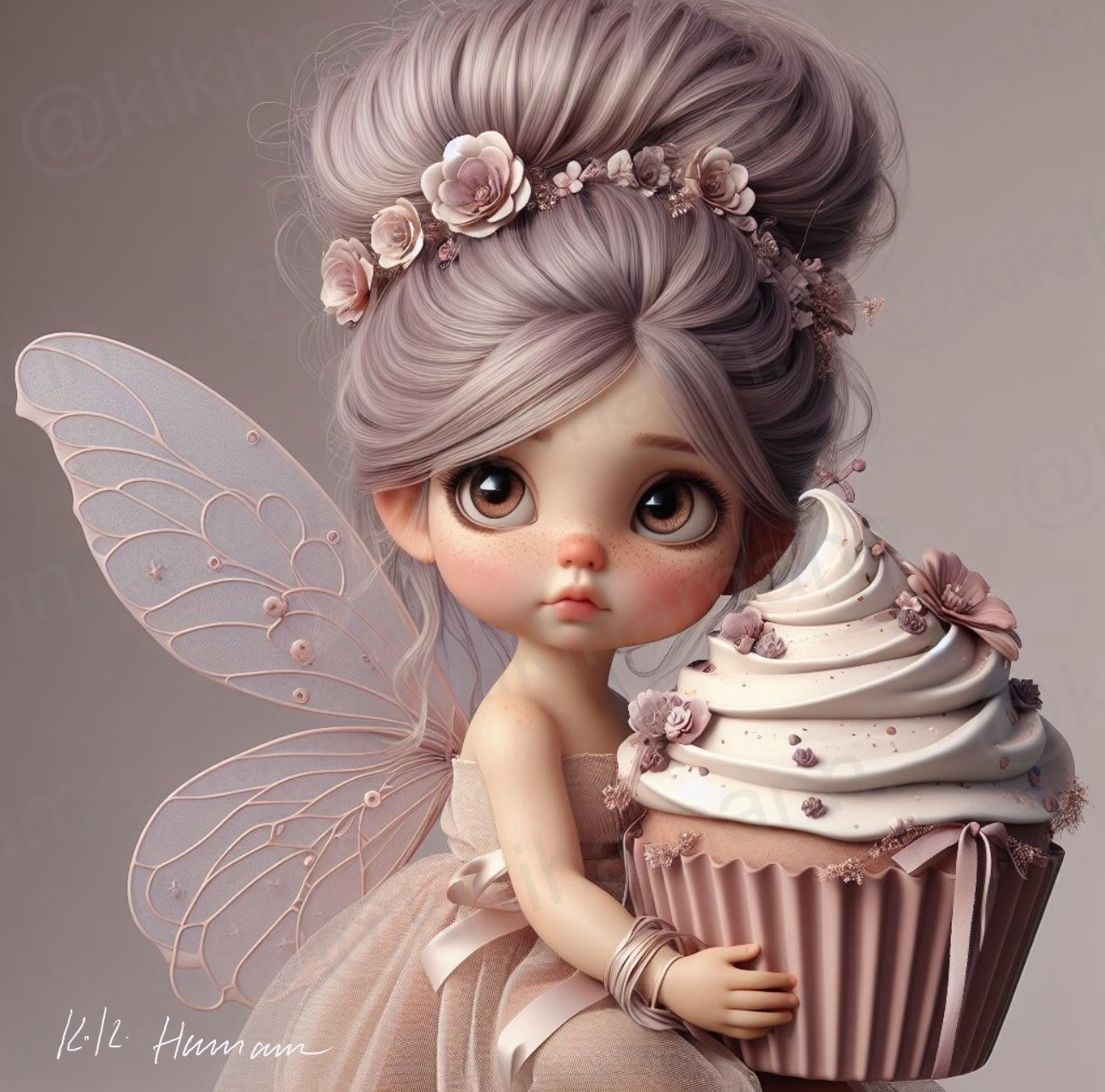 Sweet Tooth Fairies Canvas Gallery | Fairy Canvas Prints | Kiki Hamann