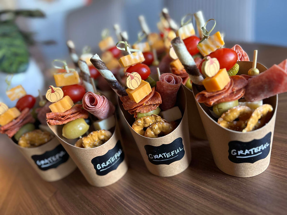 Charcuterie Cups | Savory Snackables