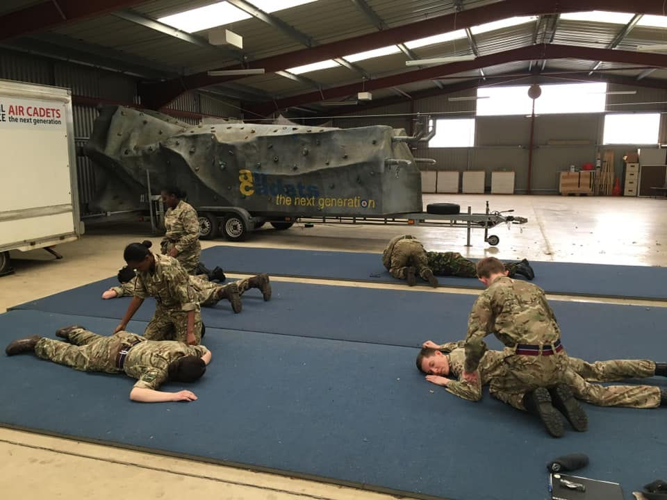 Air Cadets complete First Aid Training