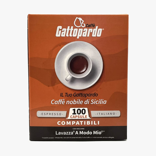 100 capsule caffè il mio ricco Gattopardo compatibili A MODO MIO [0,15 ...