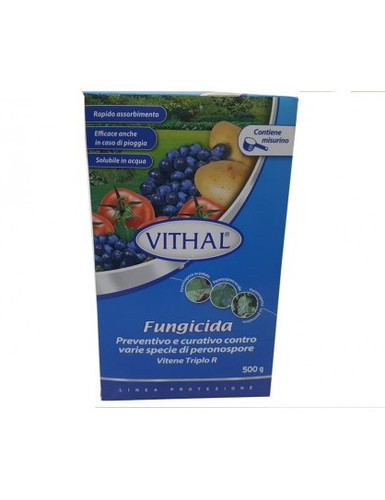 VITHAL VITENE TRIPLO R GR.500 PFnPE - FUNGICIDA CONTRO LA PERONOSPORA ...