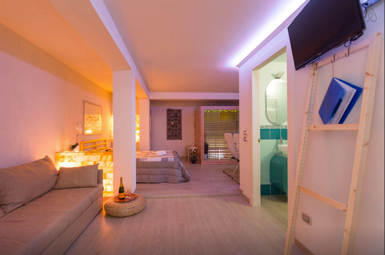 SPA privata, Camere con percorsi SPA
