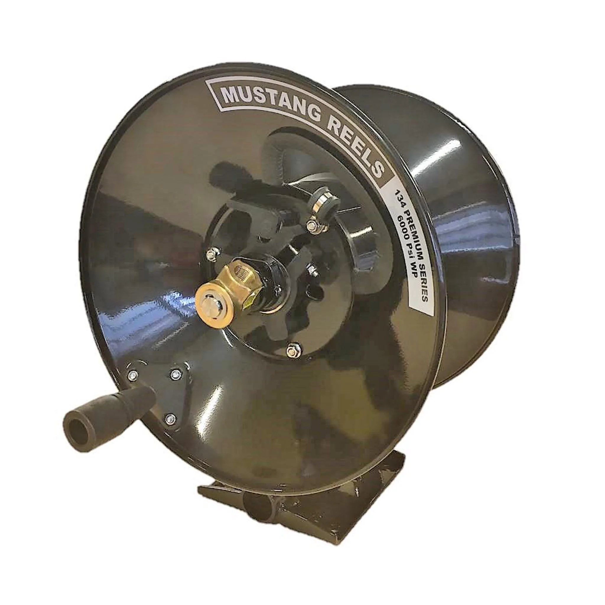 Hose reel with mounting bracket | Priority Plumbing