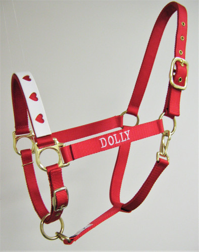 Personalized Sweetheart Halter | ronmar-equine