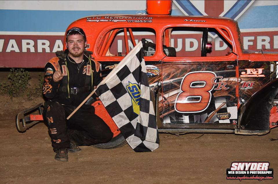 Mother nature FINALLY cooperates as Mason Chaney picks up the win at ...