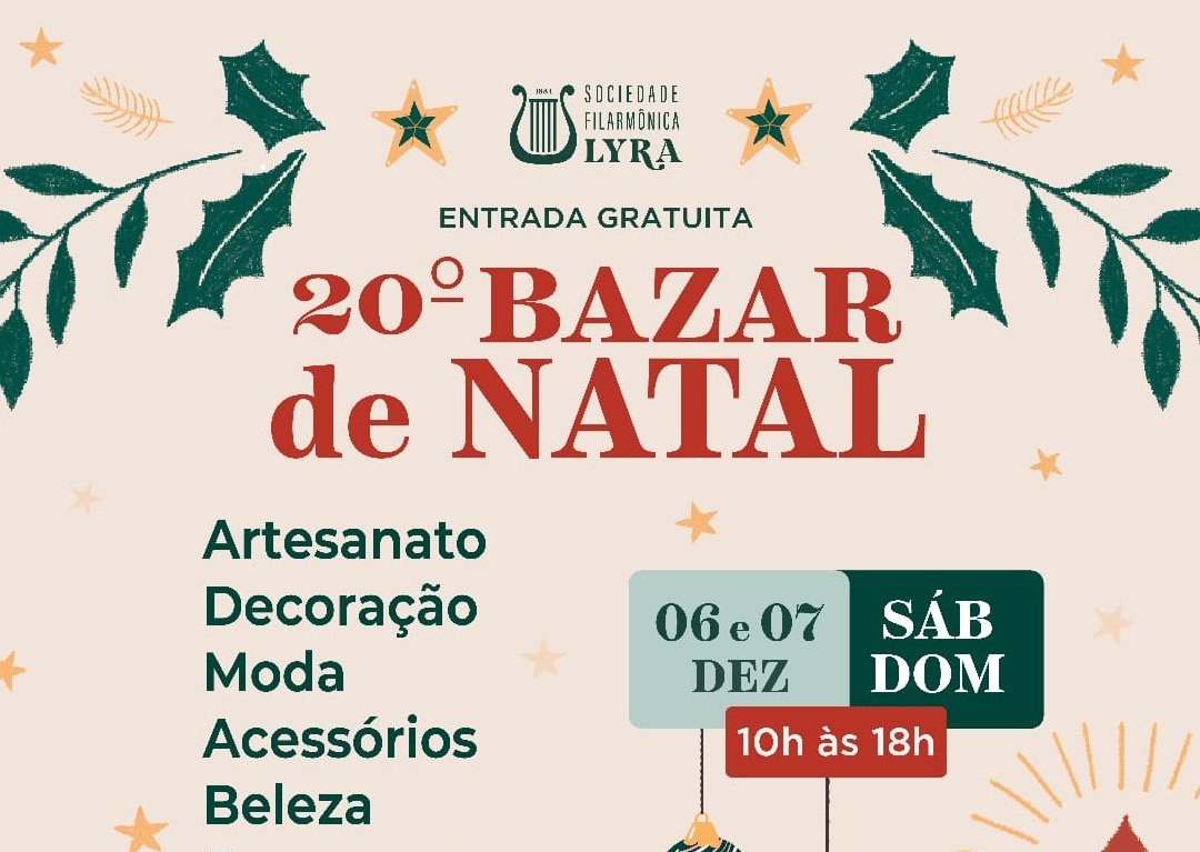 Lyra - 20º Bazar de Natal! | Cultura Alemã