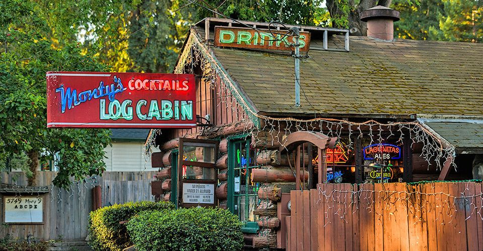 Monty's Log Cabin | bar | 5755 Hwy 9, Felton, CA, USA