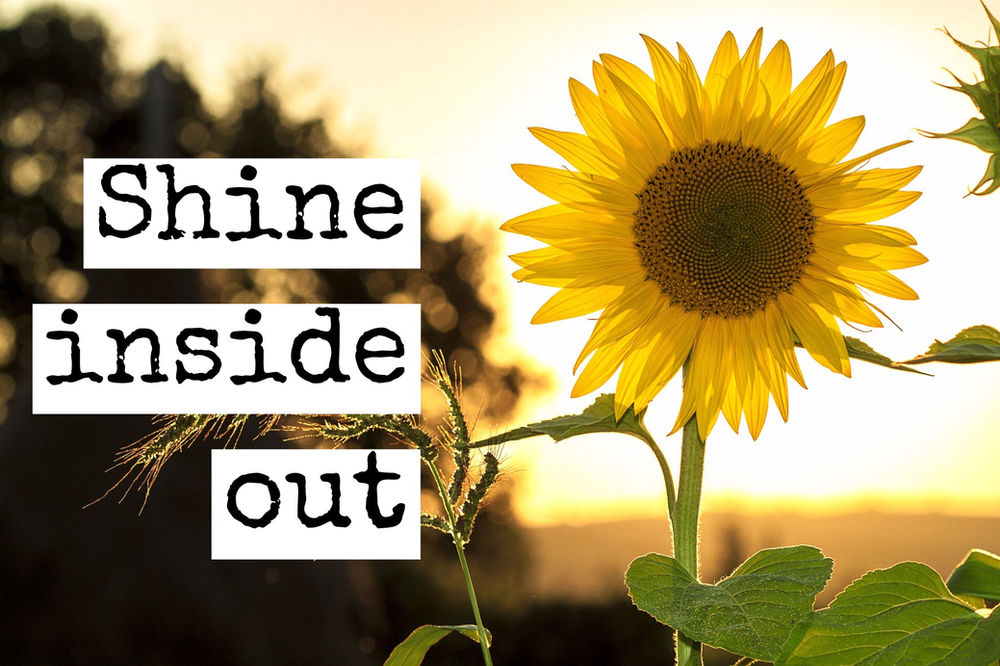 Shine from the inside out
