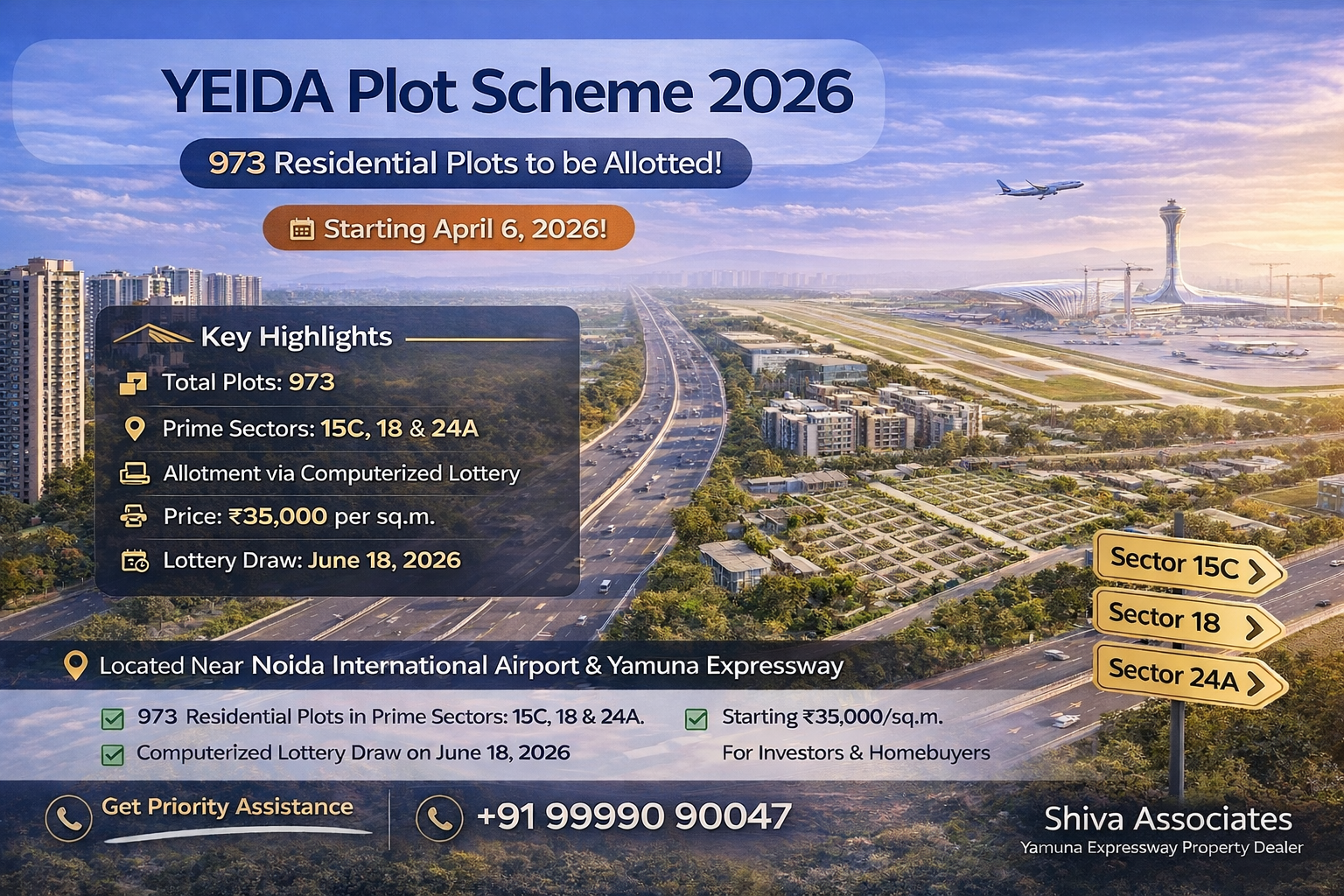 YEIDA Plot Scheme 2026: Plots, Price & Dates