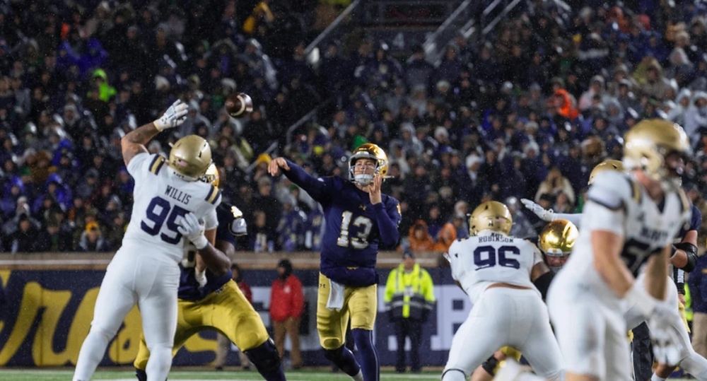 Irish Anchor Down the Midshipmen, Continue Win Streak